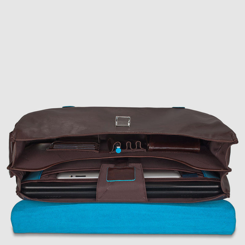 One Handle Leather Briefcases | Shop Piquadro