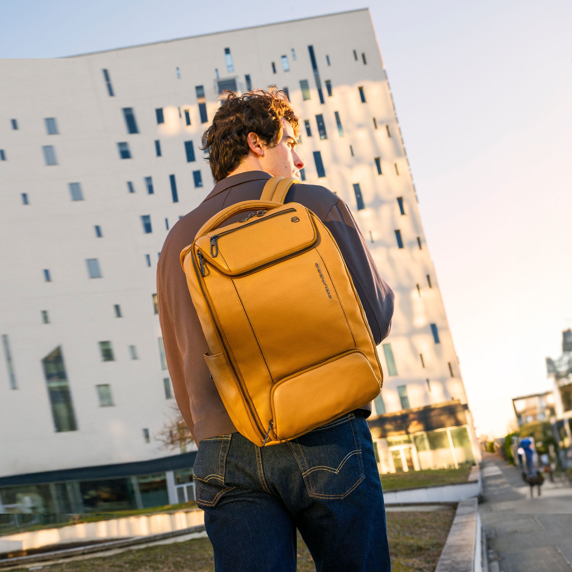 14 inch Laptop Backpacks | Piquadro Shop Online